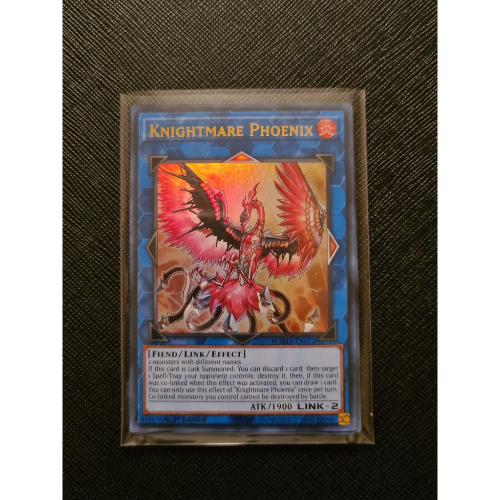 Thẻ bài YUGIOH - Knightmare Phoenix - MAMA-EN071 - Ultra Rare 1st ...
