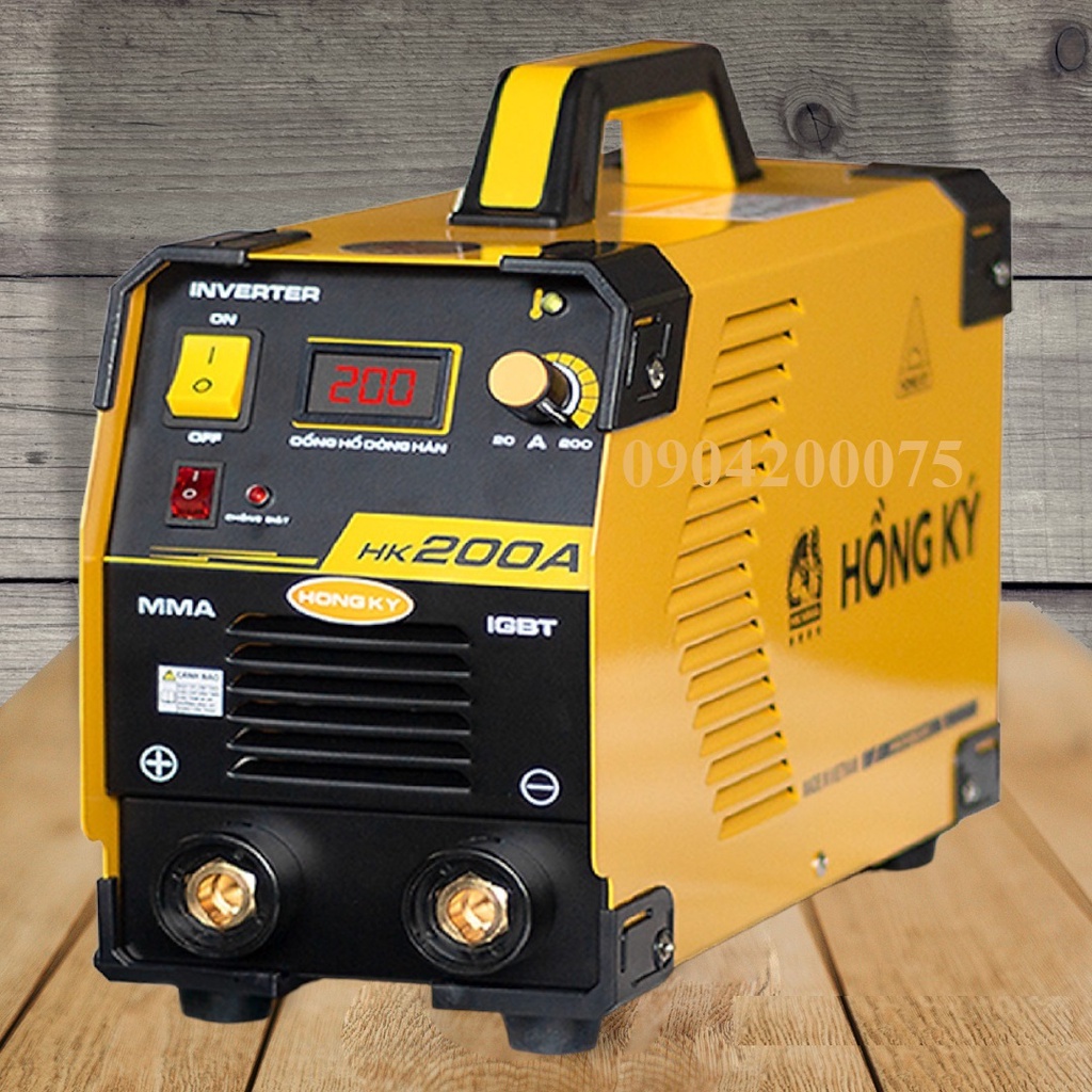 Máy hàn HỒNG KÝ - HK 200A (IGBT) máy hàn điện tử điện 220V hàn que 2.5 ...