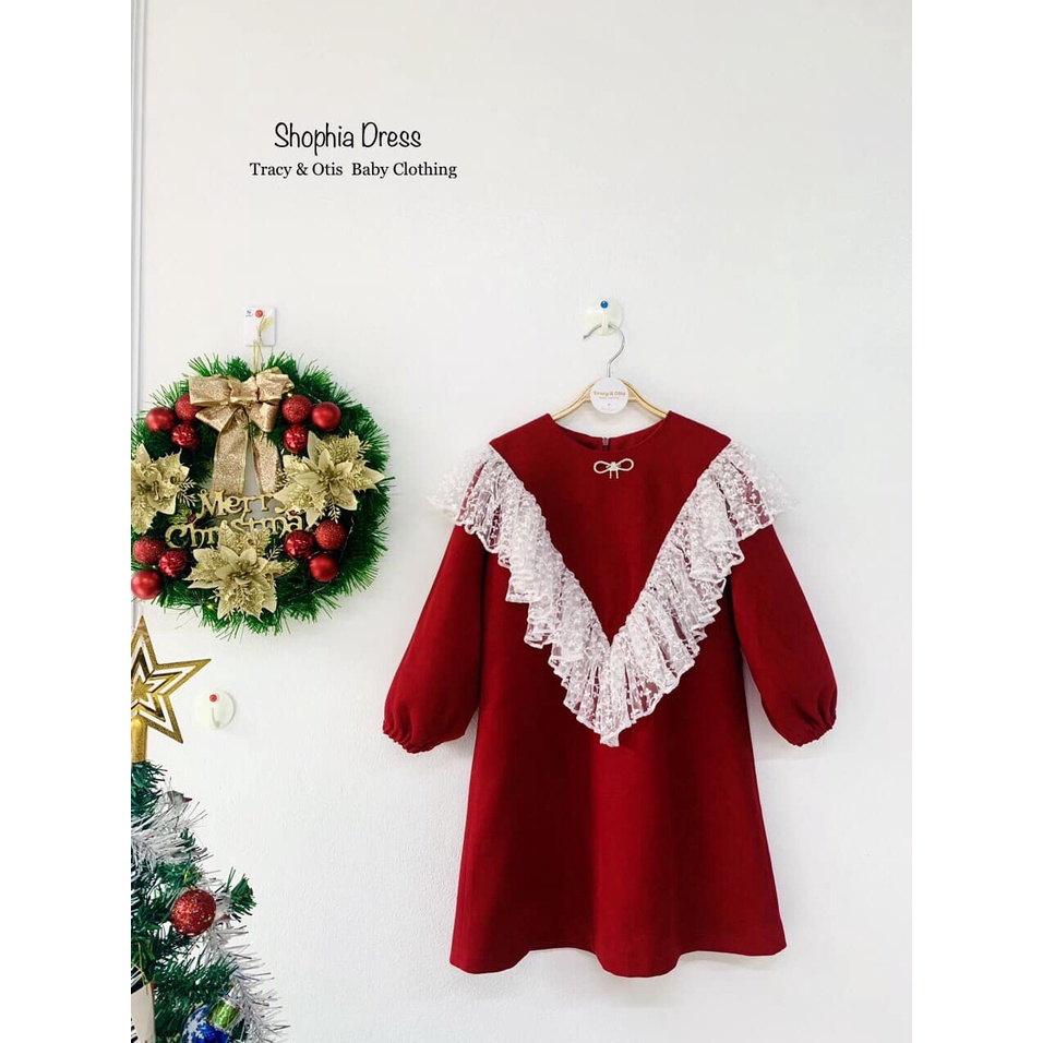 VÁY SOFIA CAO CẤP DÁNG CÔNG CHÚA | Shopee Việt Nam