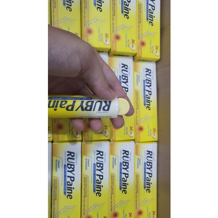 Viên ngậm giảm ho , giảm đờm ( ruby paine vị gừng) | Shopee Việt Nam