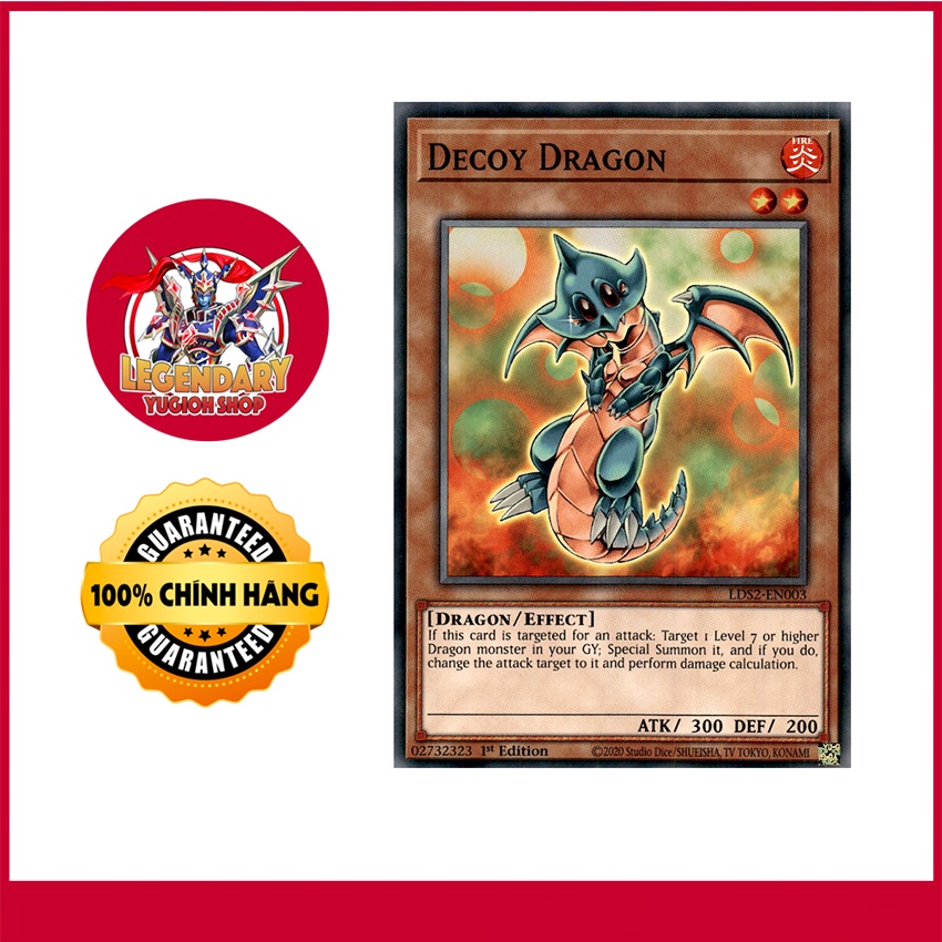 [Thẻ Bài Yugioh Chính Hãng] Decoy Dragon | Shopee Việt Nam