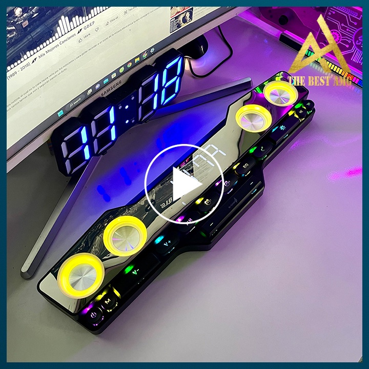 Loa Thanh Máy Tính Loa Soundbar Bluetooth Led Rgb E-DRA EGS01 Không Dây ...