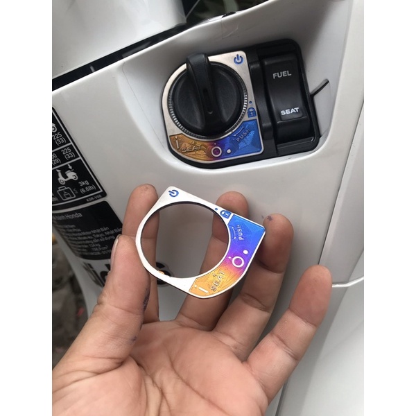 ốp ổ khoá titan sh 2016-2024 | Shopee Việt Nam
