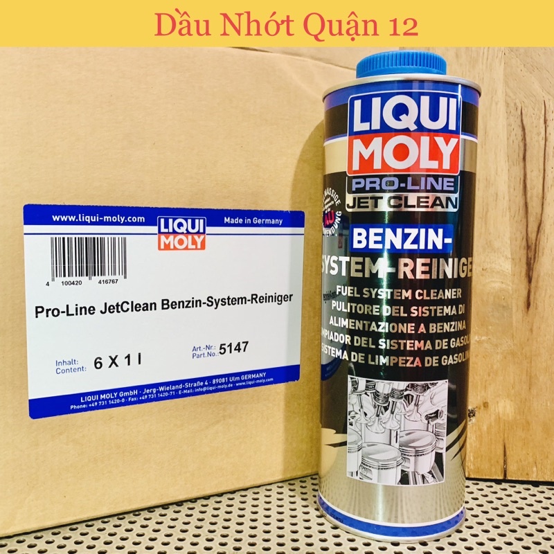 Phụ Gia Súc Béc Xăng Trực Tiếp Liqui Moly Pro-Line Jet Clean Fuel ...