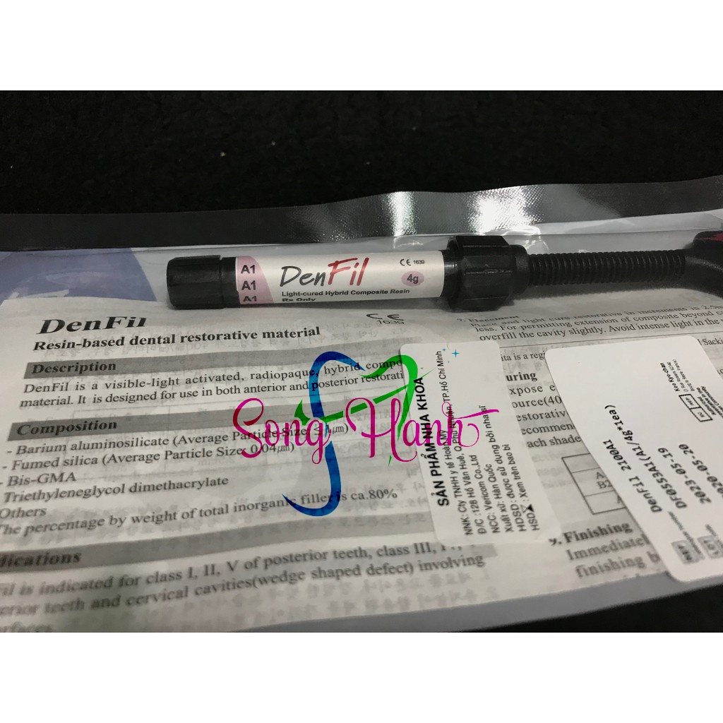 Vật liệu trám răng - Composite Denfil Đặc Tuýt 4g (Bệnh nhân không dùng tại nhà) | Shopee Việt Nam
