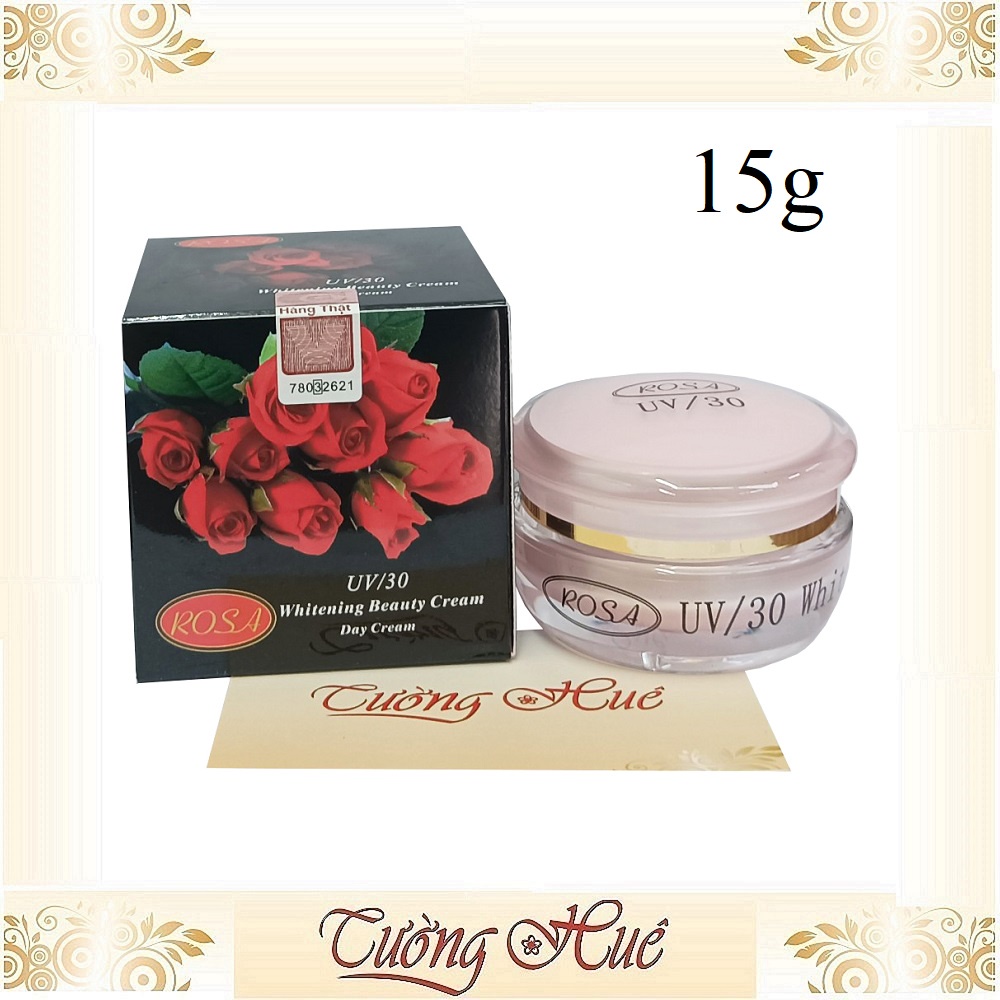 Kem Rosa Hoa Hồng Đen Dưỡng Trắng Da Ban Ngày UV/30 Day Cream - 15g ...