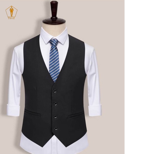Áo gile nam đen xanh xám ghile vest 2 lớp form ôm body trẻ trung chất ...