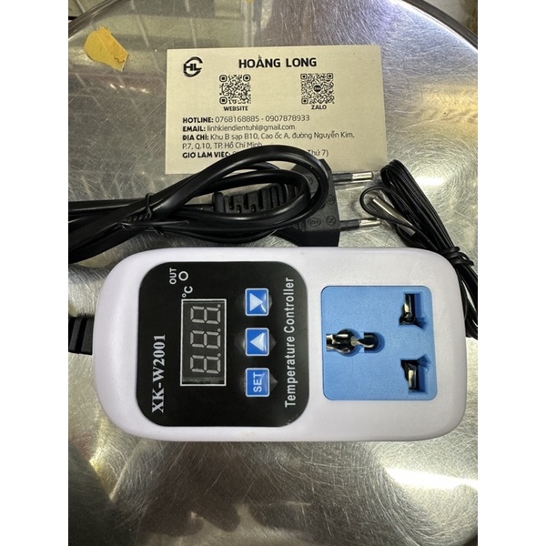 Bộ Khống Chế, Điểu Khiển Nhiệt Độ XK-W2001 220VAC | Shopee Việt Nam