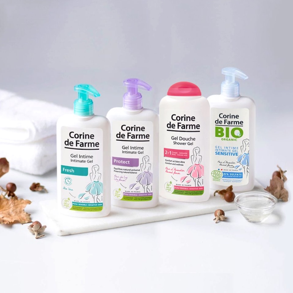 Dung Dịch Vệ Sinh Corine De Farme Hỗ Trợ Làm Sạch Và Bảo Vệ Vùng Kín Phụ Nữ 250ML | Shopee Việt Nam