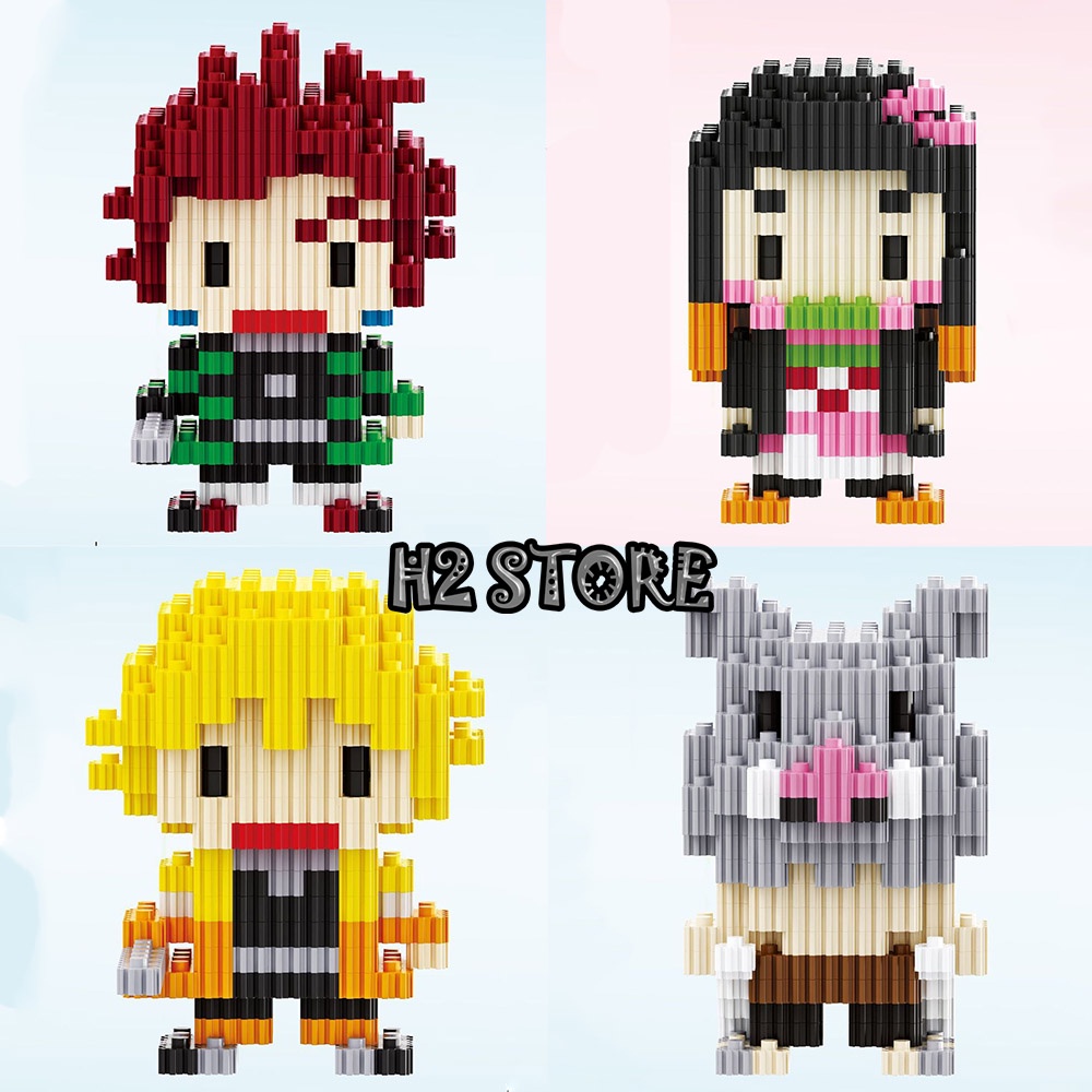 Lego lắp ráp nhân vật Kimetsu no Yaiba - Thanh gươm diệt quỷ - Tanjiro ...