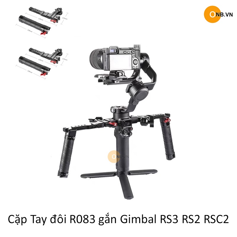 Tay cầm đôi R083 x 2 cho Gimbal RS4 RS3 RS2 RSC2 | Shopee Việt Nam