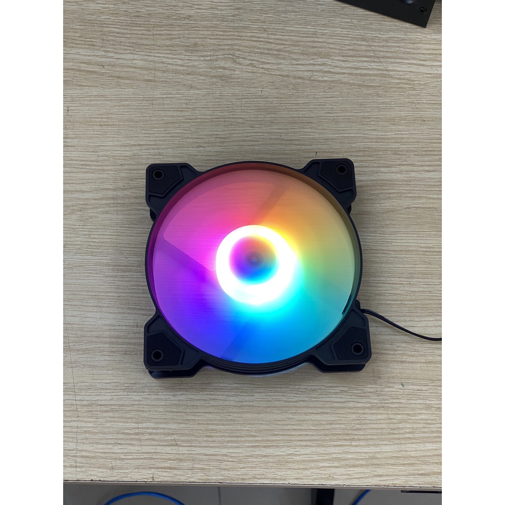 Fan case led RGB cắm trực tiếp nguồn 12cm | Shopee Việt Nam