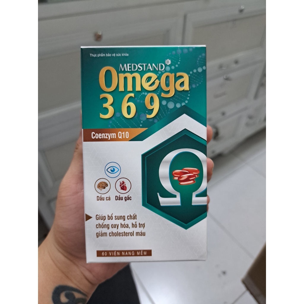 Viên uống dầu cá bổ sung OMEGA 3 6 9 Medstand | Shopee Việt Nam