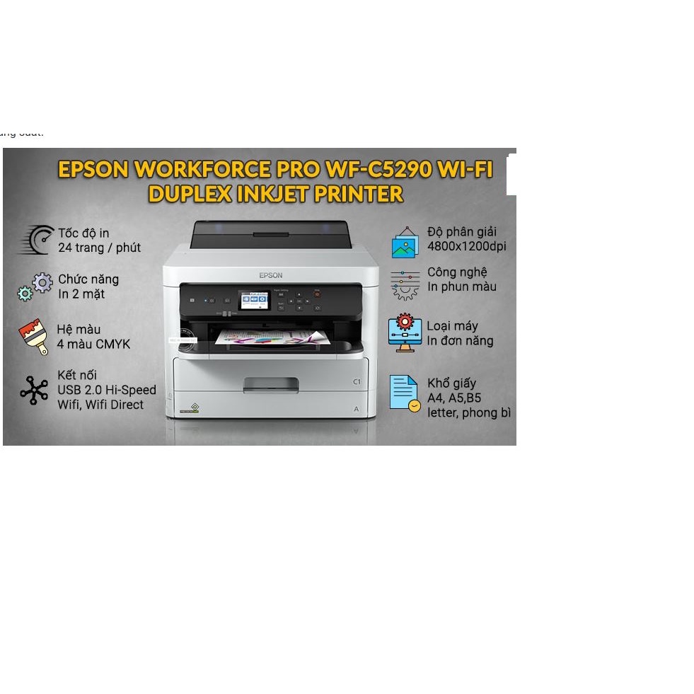 Máy In Epson C5290 (WorkForce Pro) | Shopee Việt Nam