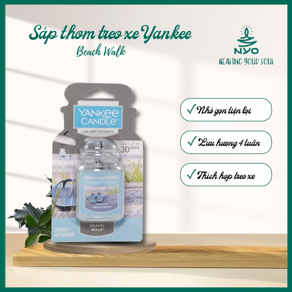 Sáp thơm treo xe Biển Mát – Beach Walk – Yankee Candle | Shopee Việt Nam