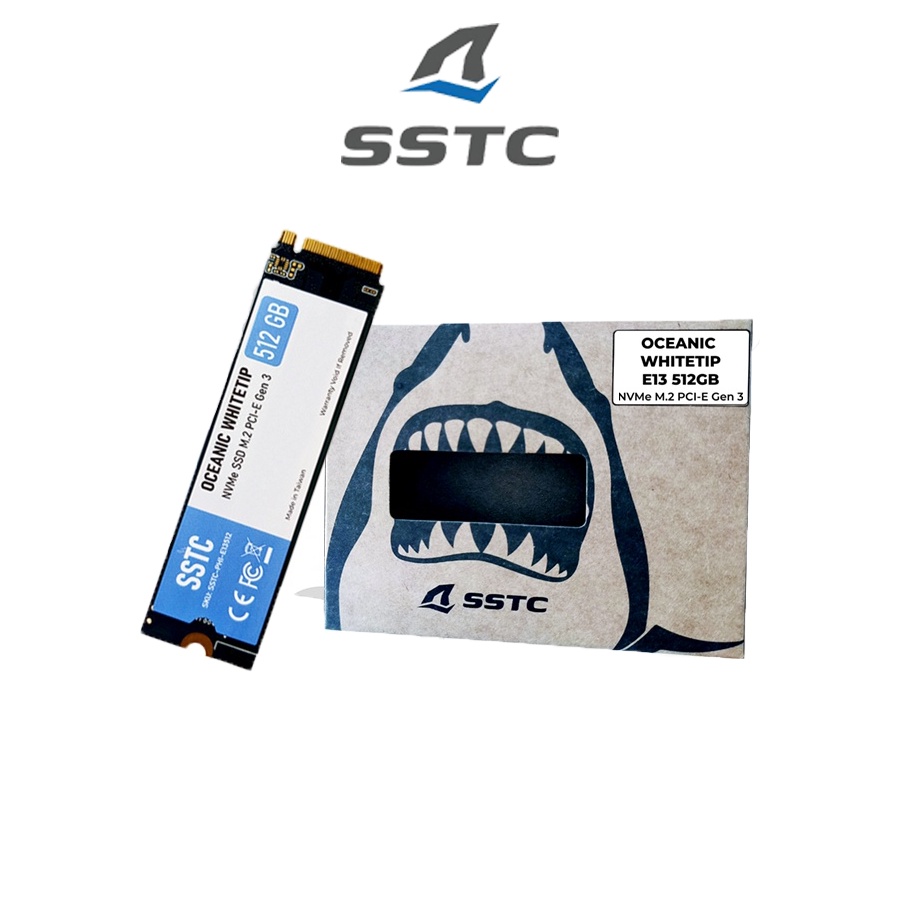 SSD SSTC Oceanic Whitetip M2 PCI-e Gen 3 (SSTC-PHI-E13256/512) | Shopee ...