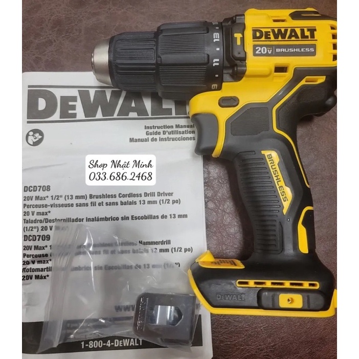 THÂN MÁY KHOAN DEWALT DCD709B NHẬP USA CÓ BÚA | Shopee Việt Nam