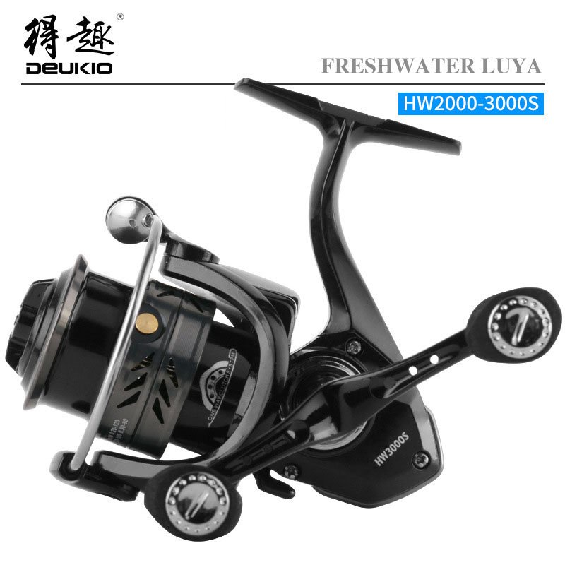 Máy Câu Cá Deukio HW2000-HW3000 Máy Cực Đẹp Tay quay cân bằng | Shopee ...