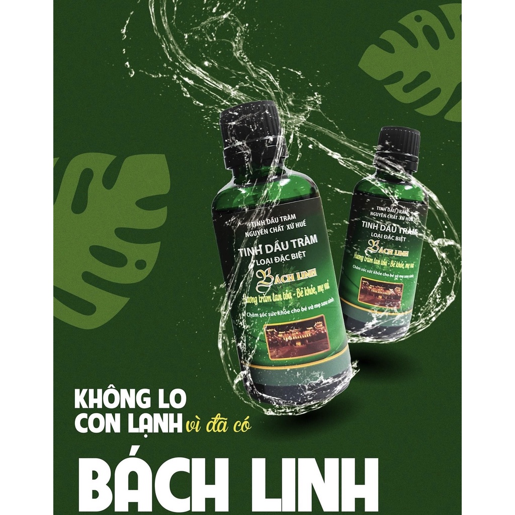 Tinh dầu tràm Bách Linh (Tiêu Thống) | Shopee Việt Nam