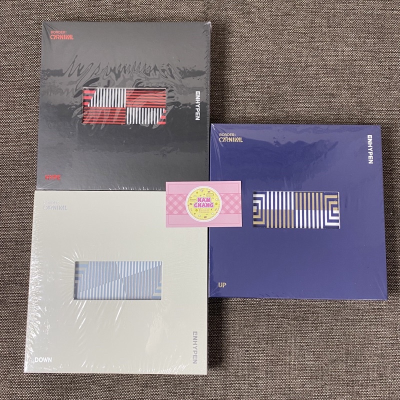 Album Enhypen Border : Carnival - Nguyên Seal có sẵn Nam Chang Kpop ...