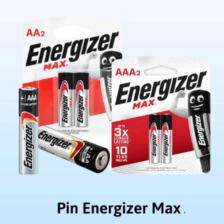 Pin AA/AAA Energizer max E91/E92 vỉ 2 viên chính hãng | Shopee Việt Nam