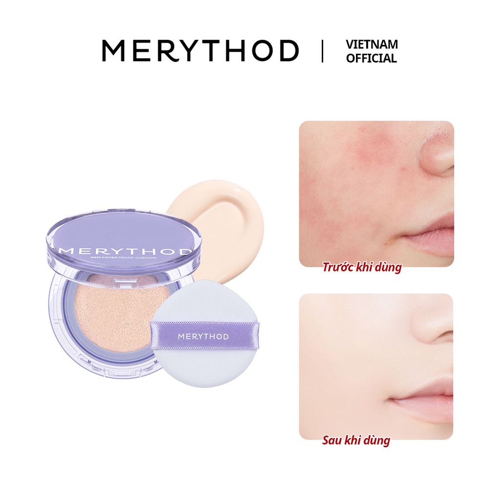 [MERYTHOD] Phấn nước làm mịn da bền màu chống thấm nước độ che phủ cao ...
