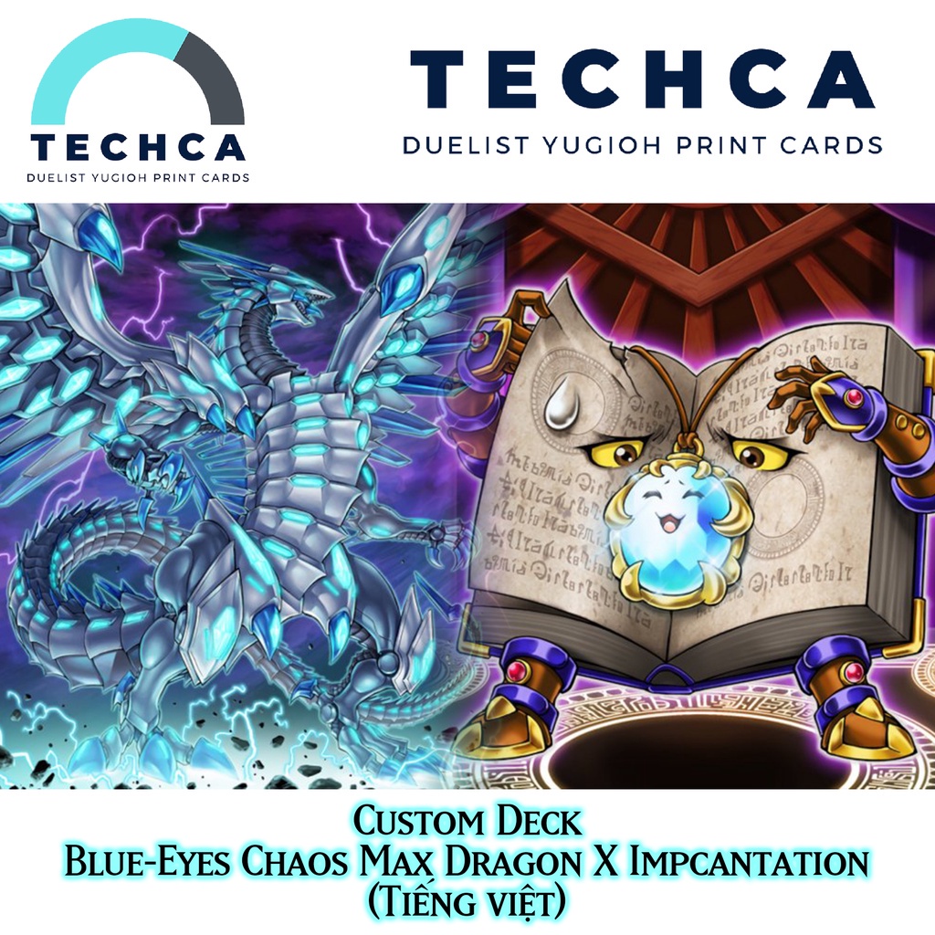 Bài In Tiếng Việt - Bộ bài Yugioh - Custom Deck - Blue-Eyes Chaos Max ...