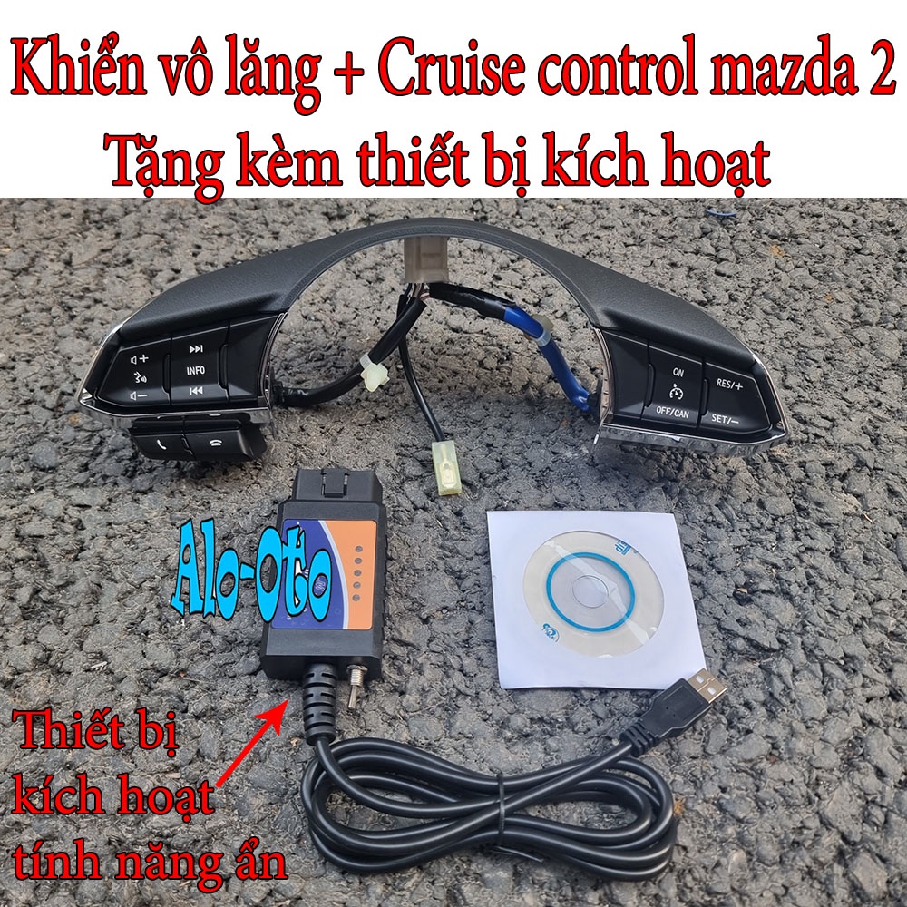 Khiển vô lăng + cruise control mazda 2 2019 - 2025 có chức năng limit ...