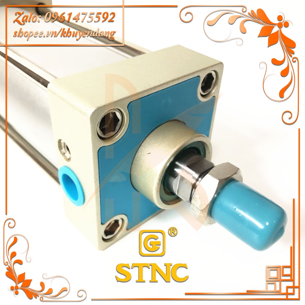 Xi Lanh Khí Nén Đế Vuông STNC TGC40 - S Có từ tính | Shopee Việt Nam