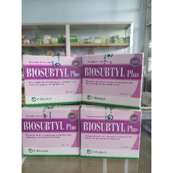 BIOSUBTYL Plus- Bổ sung Lợi khuẩn ,cân bằng hệ vi sinh(Hộp 25 gói / 1g ...