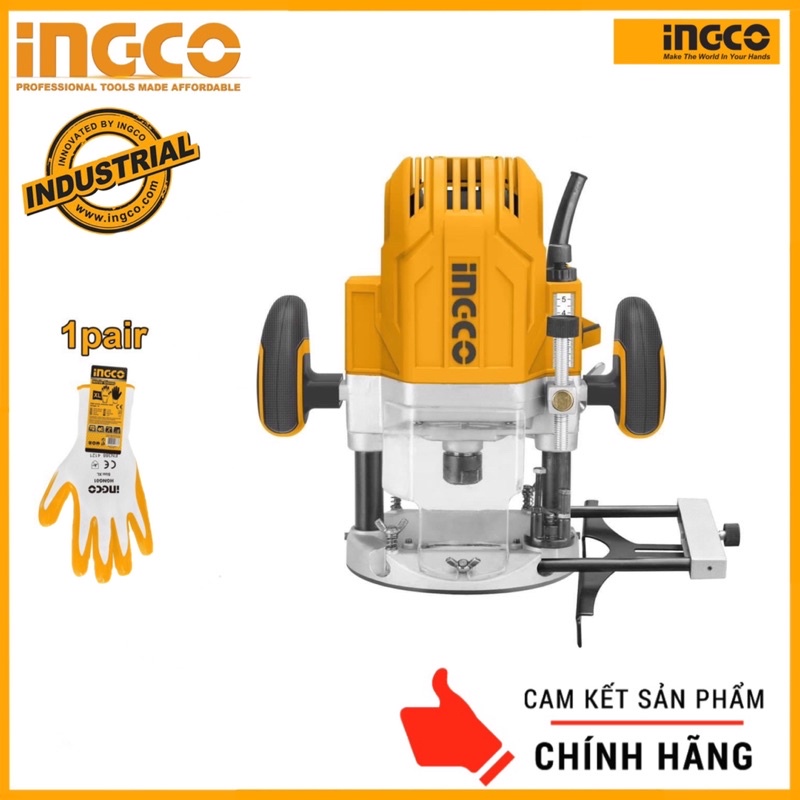 INGCO Máy phay gỗ 1600W RT160028 | Shopee Việt Nam