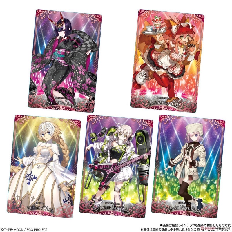 Thẻ Bài Sưu Tầm Bánh Xốp Card Servant FGO Fate/Grand Order WAFER 11 ...