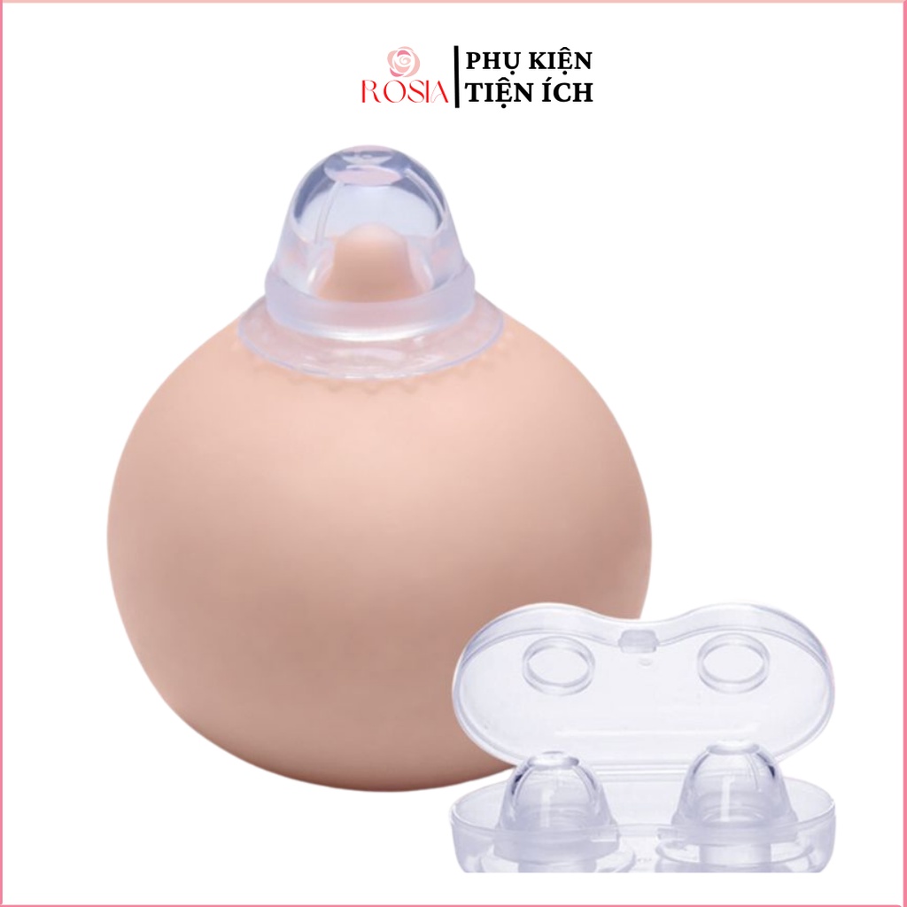 Dụng Cụ Kéo Hút đầu Ngực Núm Silicone định Hình đầu Ti Núm Vú Bị Thụt Không đau Cho Mẹ Sa26r124