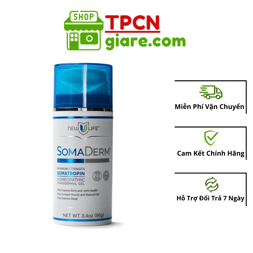 Somaderm Gel kích thích tăng Hormone tăng trưởng nâng cao sức khỏe ...