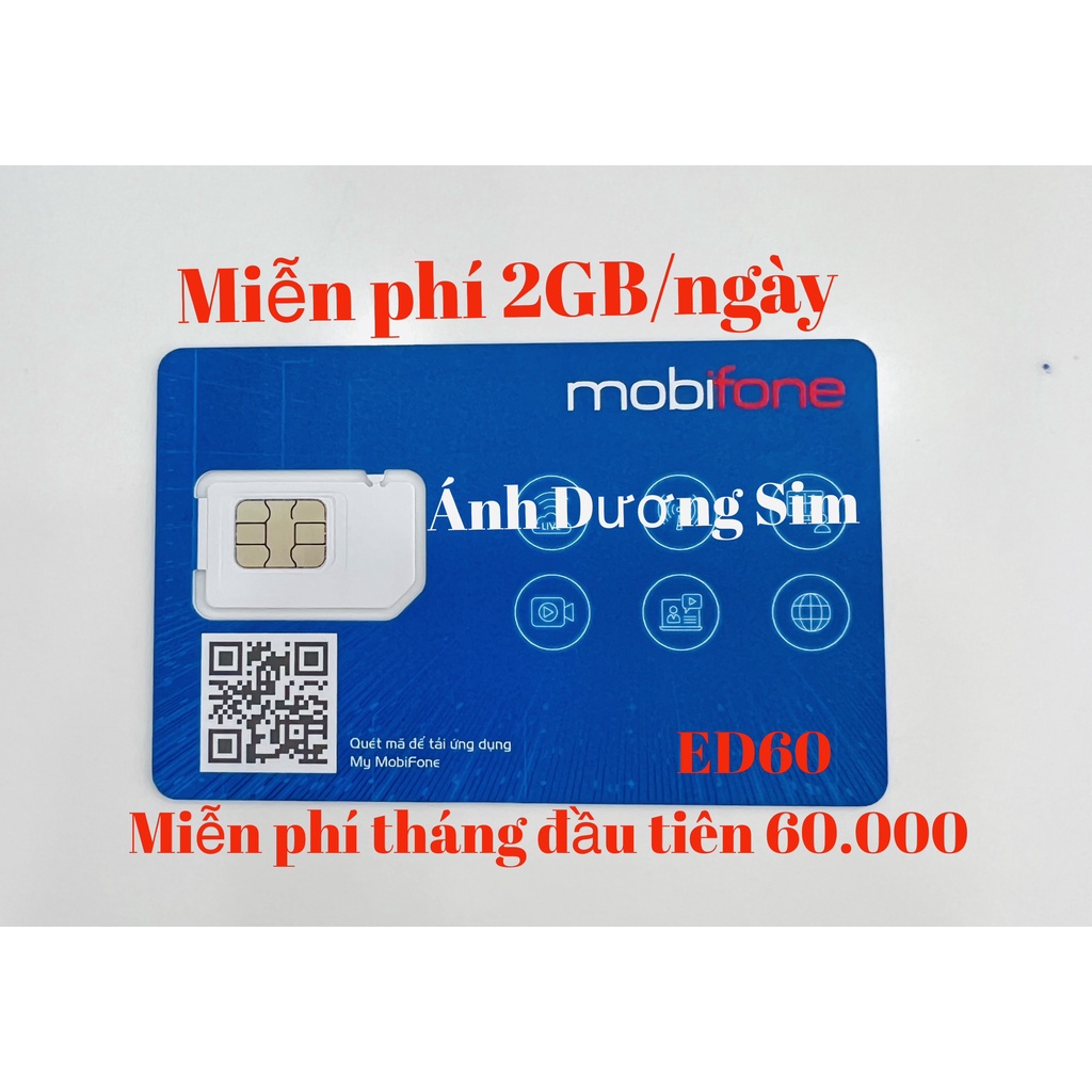 Sim data MobiFone ED60 - Esim | Shopee Việt Nam