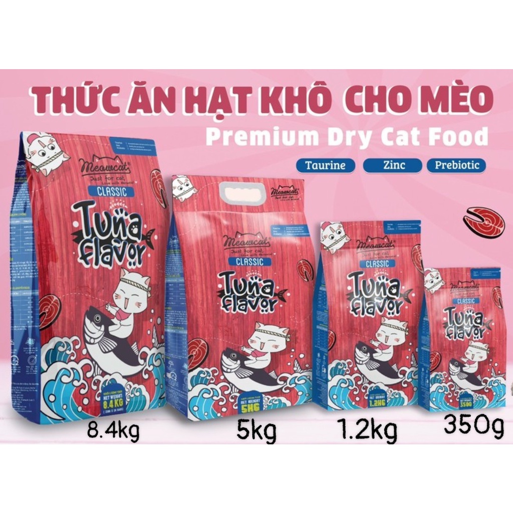 [HỎA TỐC] [350g] Hạt thức ăn khô cho mèo Meowcat, hạt cho mèo mọi lứa tuổi gói 350gram | Shopee ...