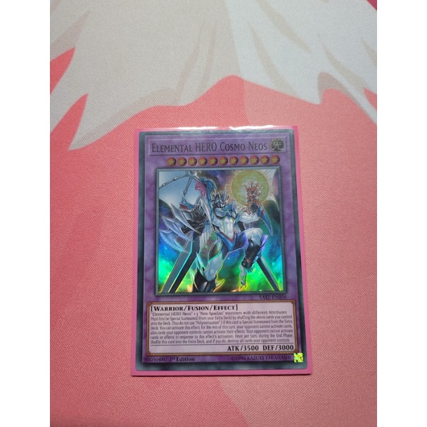 Thẻ Bài Yugioh Elemental Hero Cosmo Neos Super Rare Shopee Việt Nam