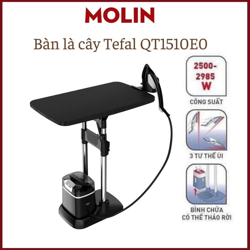 Bàn ủi hơi nước đứng Tefal IXEO Plus QT1510E0 Bàn là cây Tefal QT1510 ...