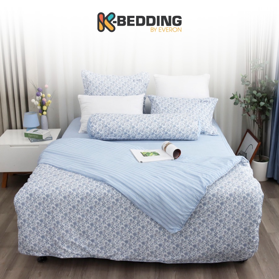 Bộ ga giường chun K-Bedding by Everon KMTP 306 - Chất liệu cao cấp ...