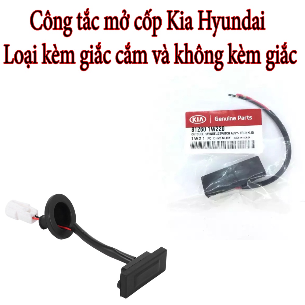 Nút Mở Cốp Kia Morning Hyundai Grand i10, Picanto, Kia Rio, Hyundai ...