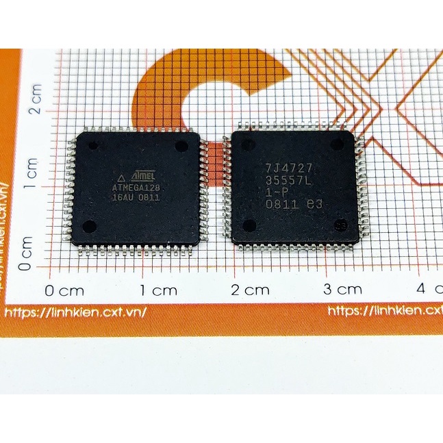 ATmega128-16AU IC MCU 8BIT 128KB FLASH 64TQFP | Shopee Việt Nam