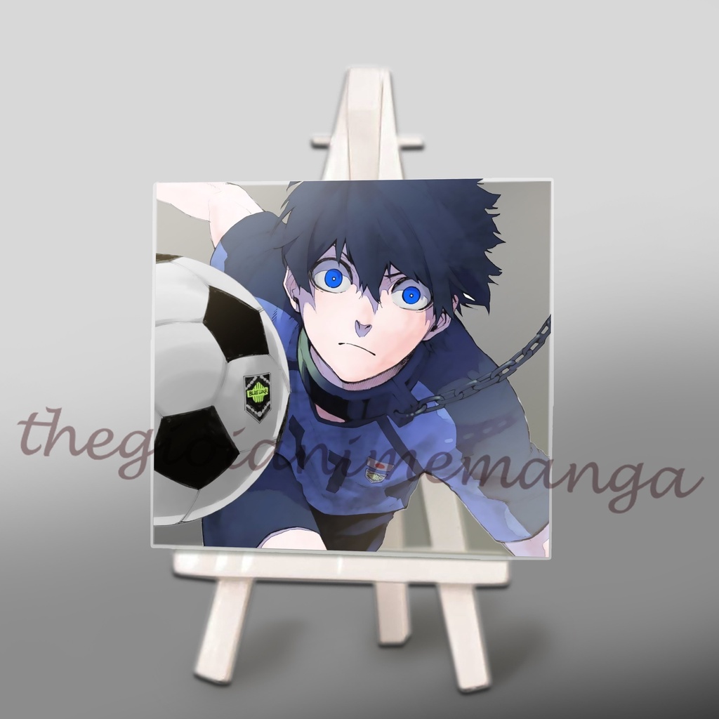 Tranh kính BLUE LOCK Tiền đạo số 1 manga anime chibi acrylic mica trong ...