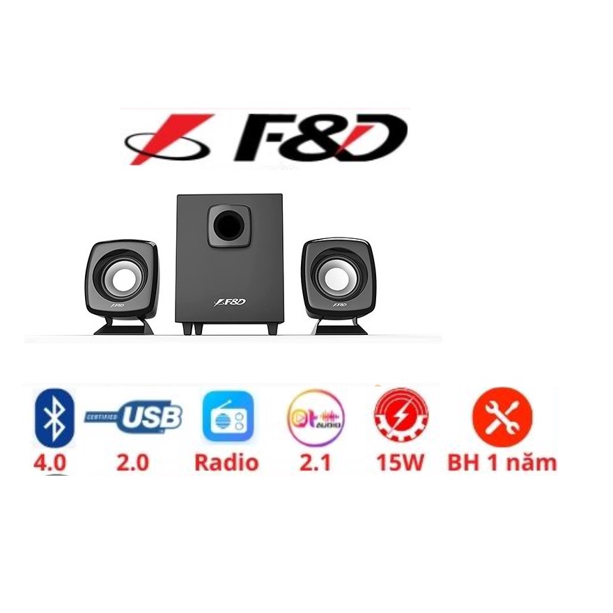 Loa Bluetooth Fenda 2.1 F203BT - Chính hãng 12 tháng | Shopee Việt Nam