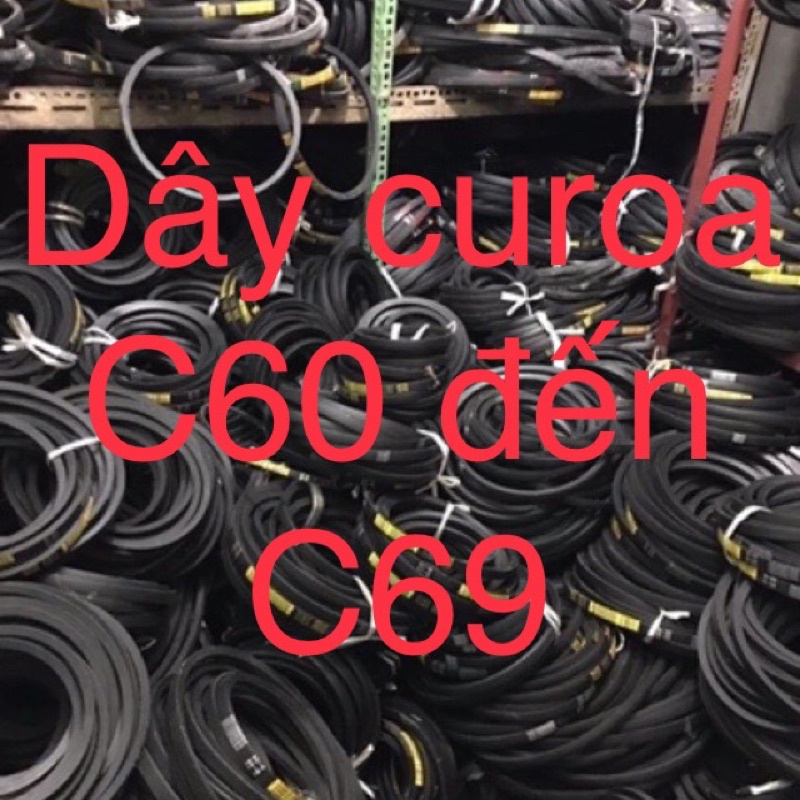Dây Curoa Bản C đầu 6 C60,C61,C62,C63,C64,C65,C66,C67,C68,C69 | Shopee Việt Nam