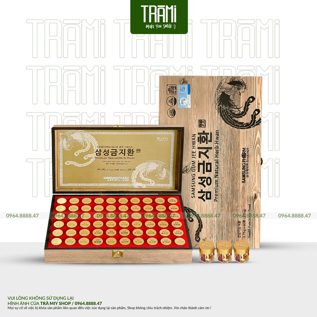 [CHÍNH HÃNG] Nhân Sâm An Cung Ngưu Hoàng Samsung Pharm Gum Jee Hwan ...