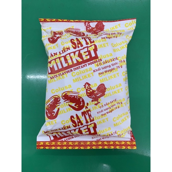 Mì Miliket 2 con tôm sa tế 75gr thùng | Shopee Việt Nam