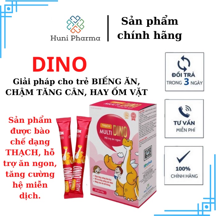 Vitamin tổng hợp cho bé Multi Dino, tăng cân cho trẻ, hỗ trợ ăn ngon ...