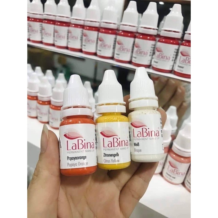 Mực LABINA chính hãng đức dùng trong phun xăm thẩm mỹ | Shopee Việt Nam