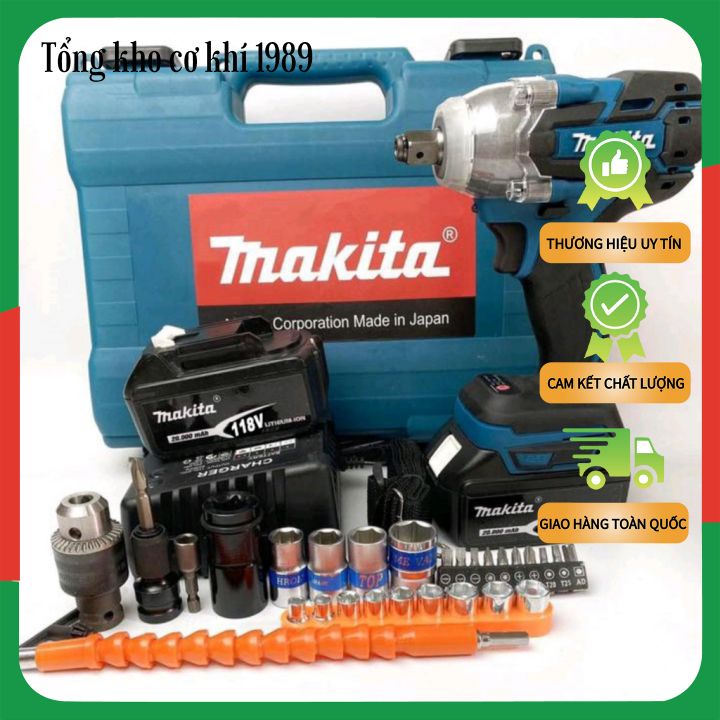 Máy Siết Bulong MAKITA 199V Động Cơ Không Chổi Than | Shopee Việt Nam