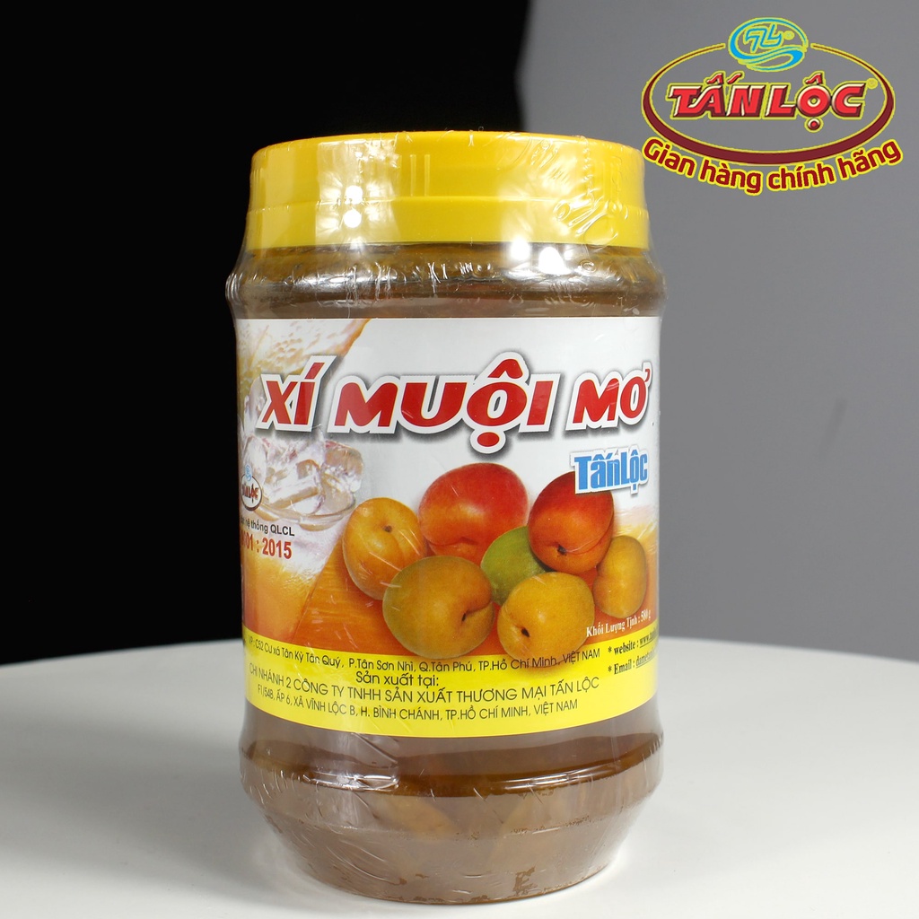 Xí Muội Mơ 580g TẤN LỘC Chua Ngọt Mặn Thanh Mát, Bổ Dưỡng Cho Sức Khỏe ...